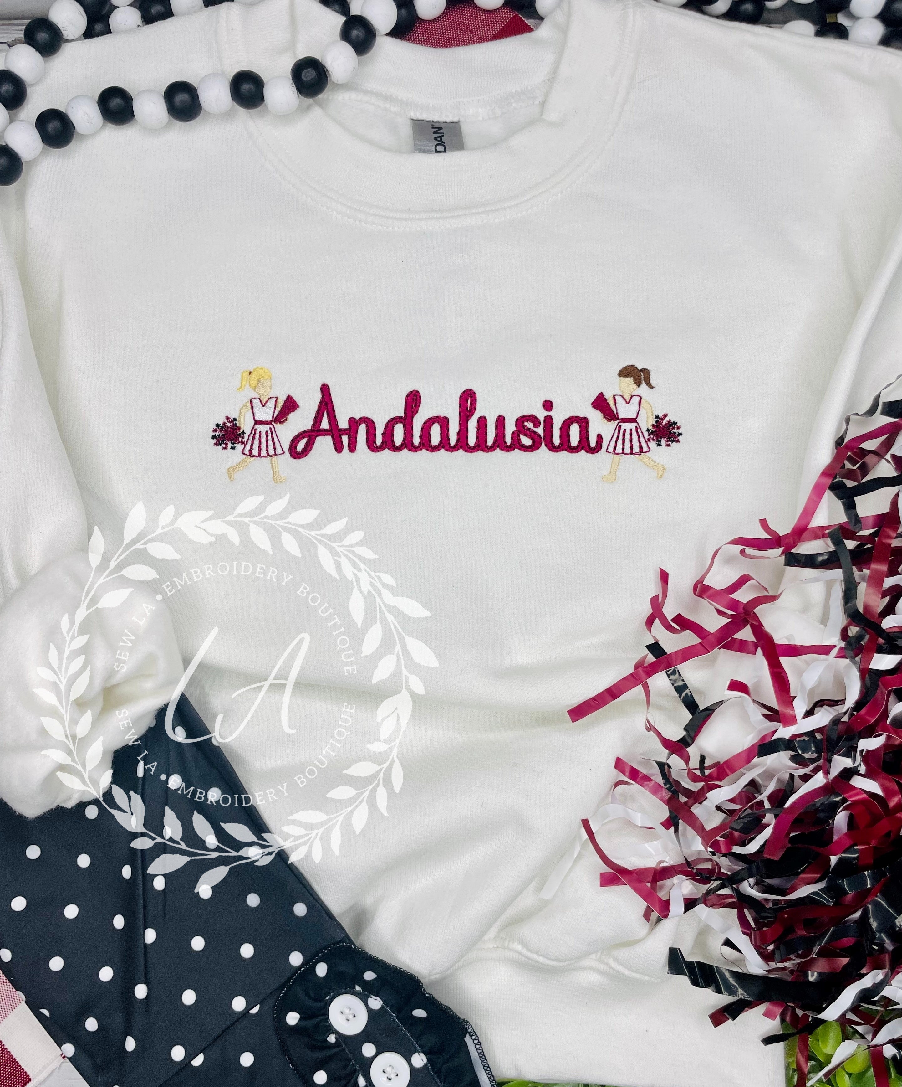 Andalusia Cheer Sweatshirt – Sew LA